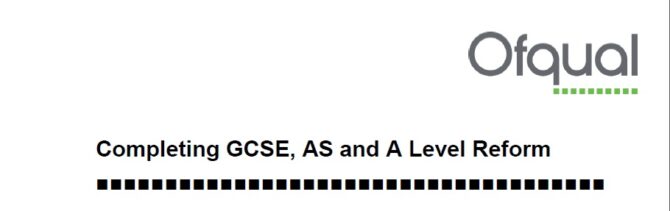 Four A-levels and a GCSE given the chop by Ofqual