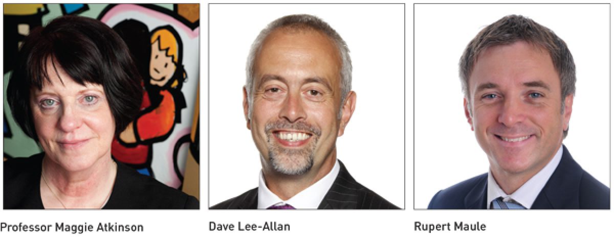 Edition 21: Professor Maggie Atkinson, Dave Lee-Allen and Rupert Maule