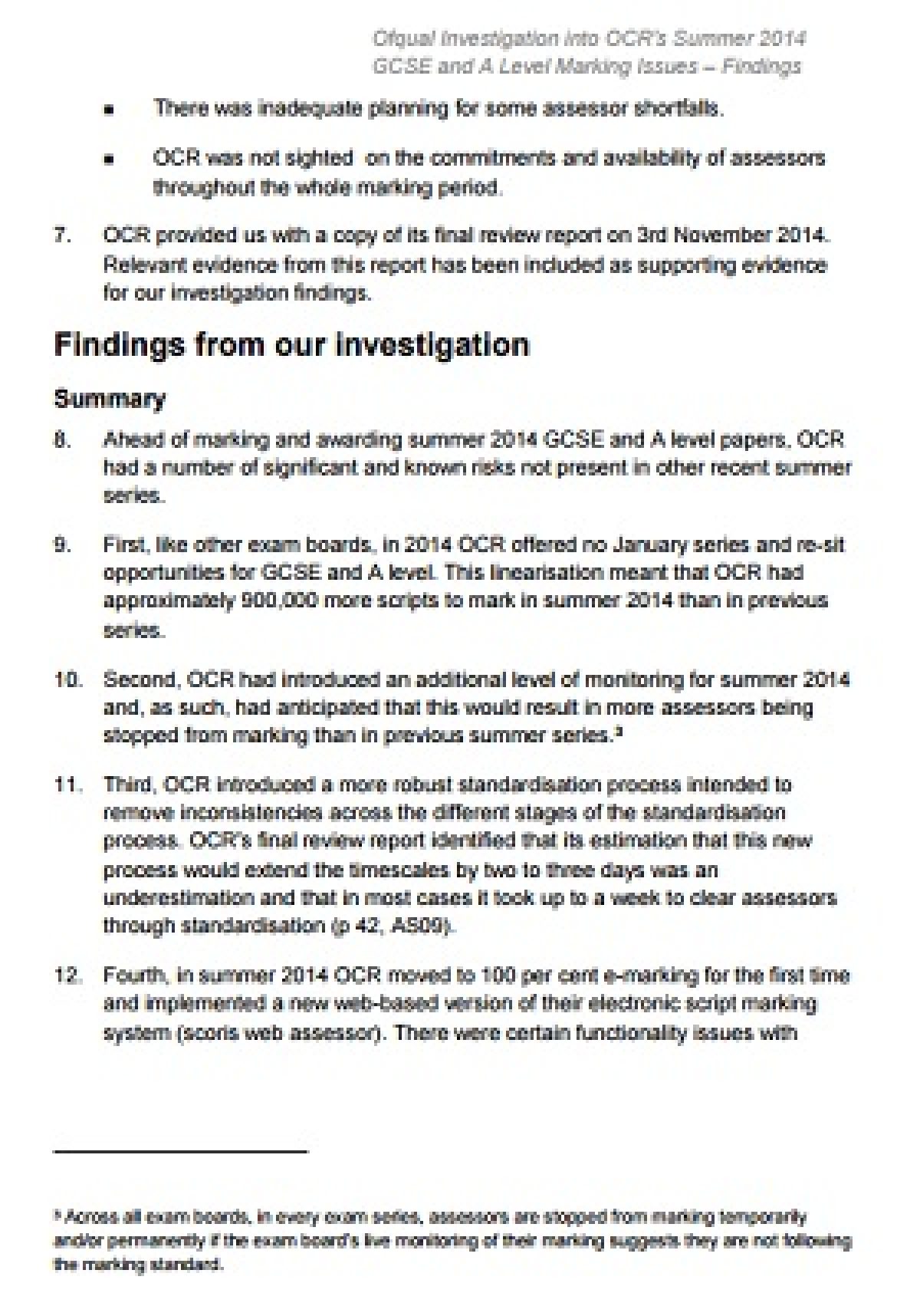OCR’s exam results near-miss: what went wrong?