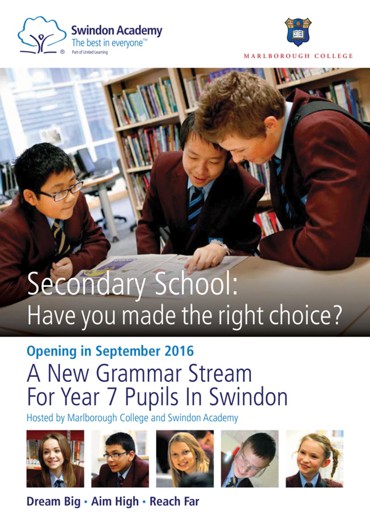 Swindon Academy opens ‘grammar stream’ for 30 pupils