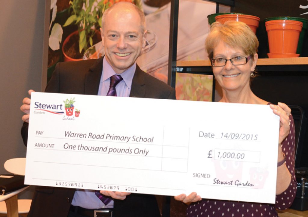 Green fingers win £1,000 top prize