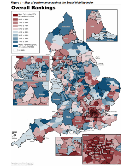 Social mobility report: Problems in coastal and rural communities ...