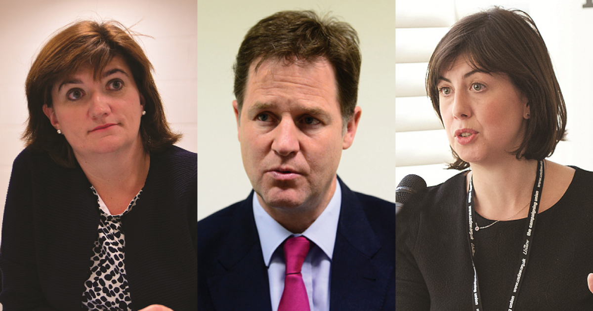 Grammar schools: Morgan, Clegg, Powell lead debate