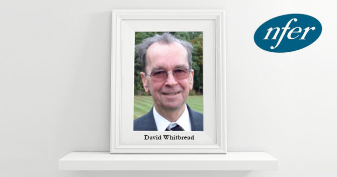 Tributes paid to NFER vice-president David Whitbread