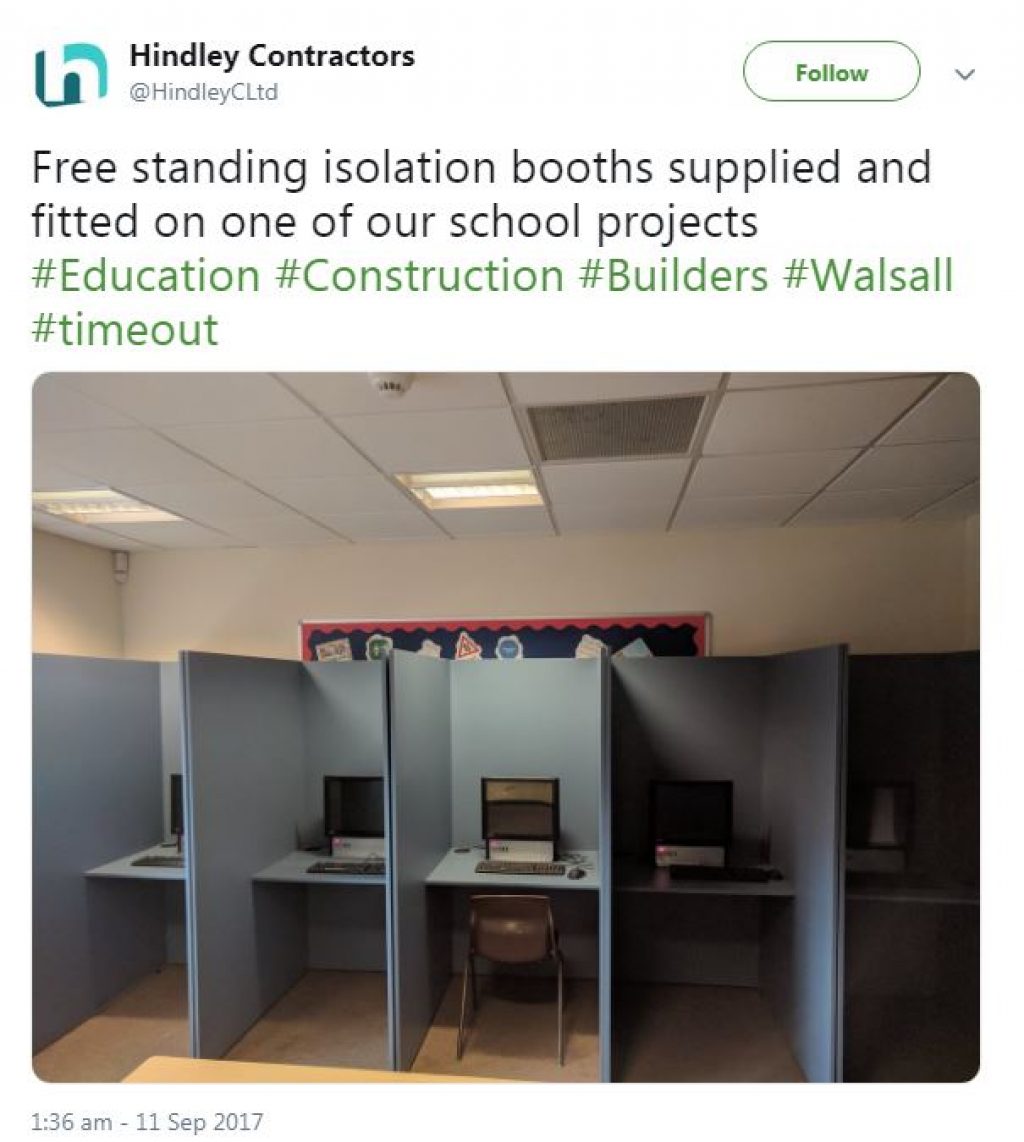 Isolation rooms: How schools remove pupils from classrooms