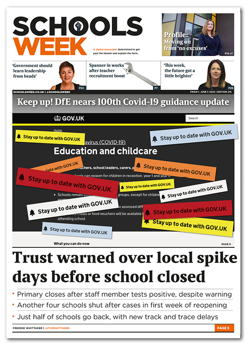 Edition 216 | Schools Week