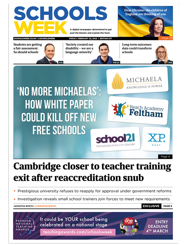 Edition 277 | Schools Week