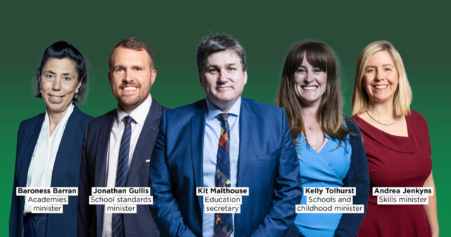Meet the ministers: Who's who in Truss's first DfE lineup