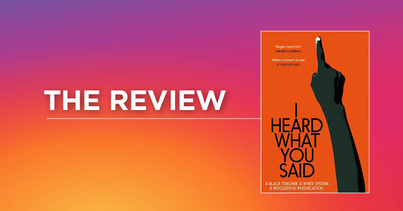 The Review: I heard what you said by Jeffrey Boakye