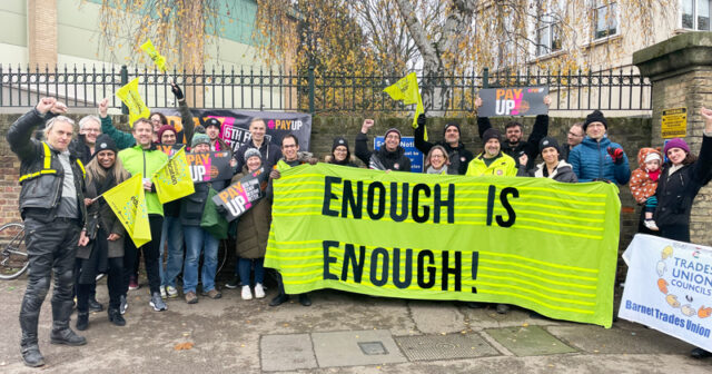 Sixth form college staff walk out in strike over pay