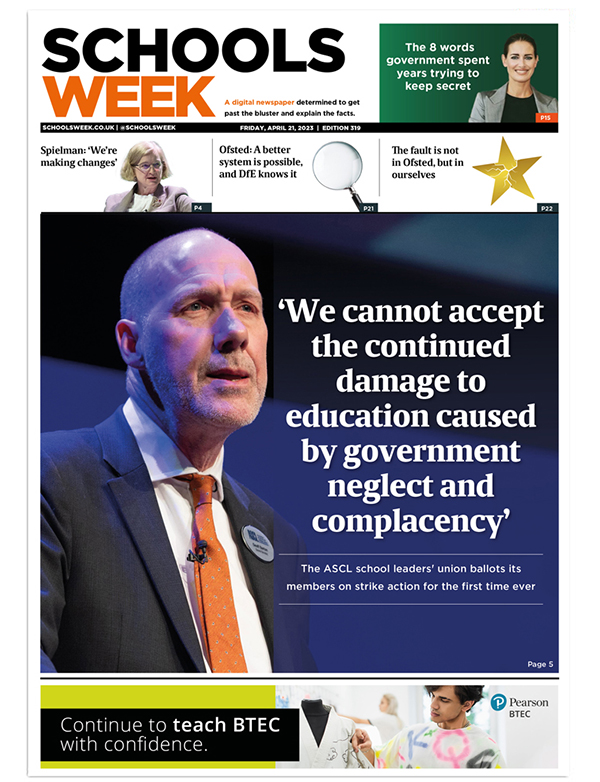 Edition 319 | Schools Week