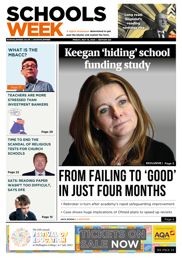 Edition 323 | Schools Week