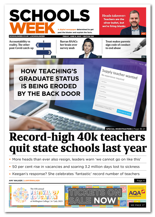 Edition 325 | Schools Week