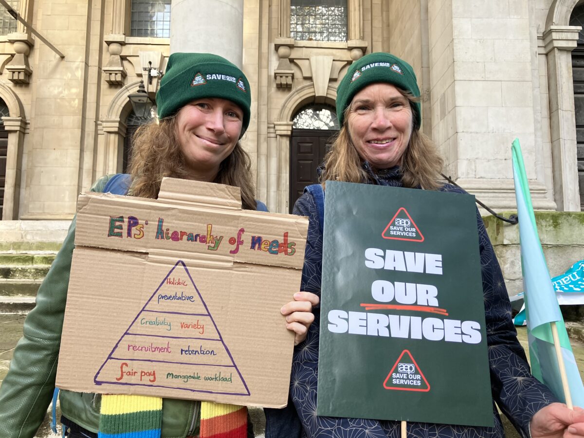 Educational psychologists on strike: ‘It’s all crumbling’