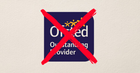 Ofsted logos banned for inspections this year