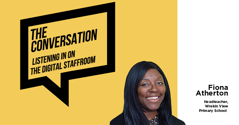The Conversation – with primary headteacher Fiona Atherton