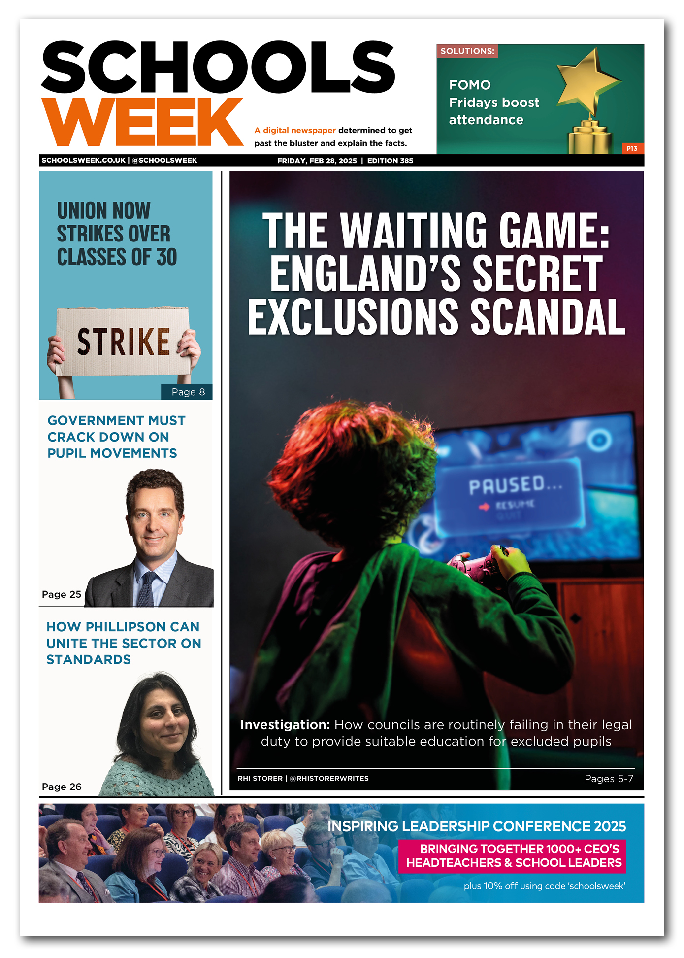 Edition 385 | Schools Week