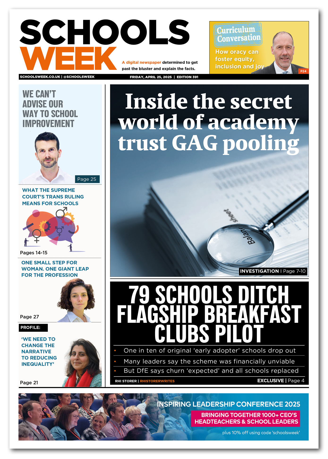 Edition 391 | Schools Week
